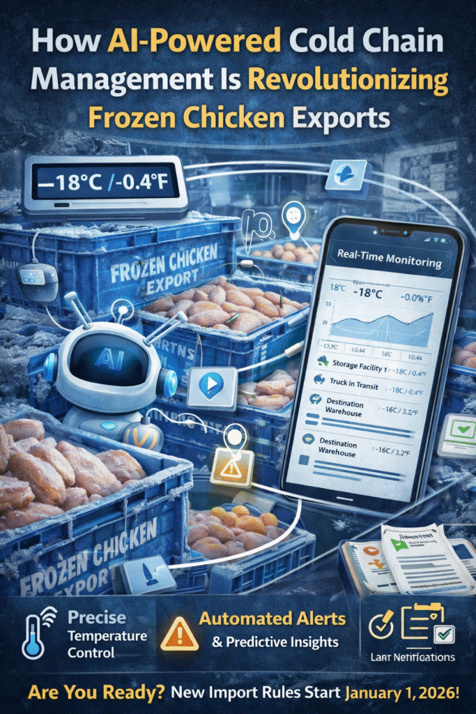 AI Cold Chain Management Revolutionizing Chicken Exports